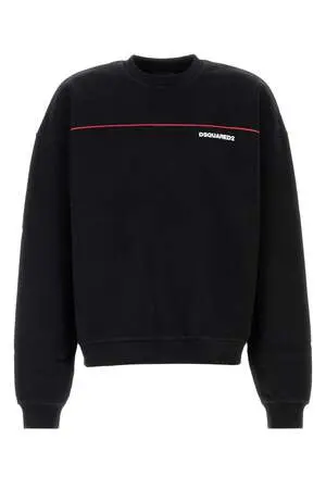 Dsquared2 Cotton Sweatshirt - Black
