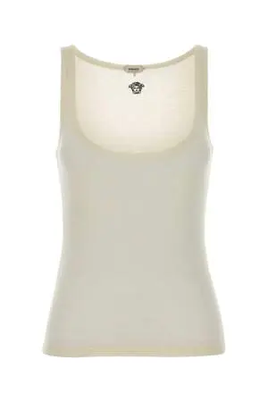 Versace Wool Tank Top - Yellow