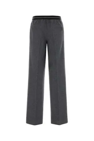 Miu Miu Grey Wool Blend Pant
