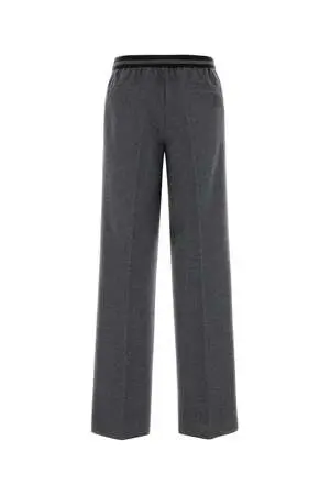 Miu Miu Wool Blend Pant - Gray