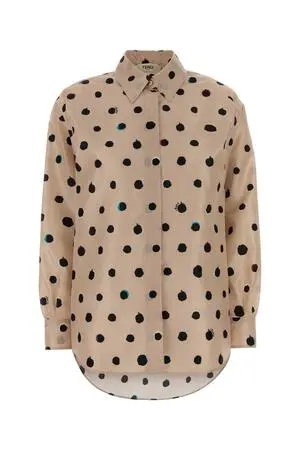Fendi Printed Taffeta Shirt - Multicolor