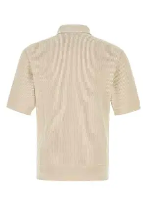 Dolce & Gabbana Sand Cotton Polo Shirt