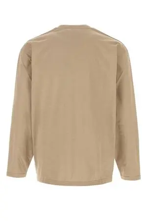 JIL SANDER Camel Cotton T-shirt