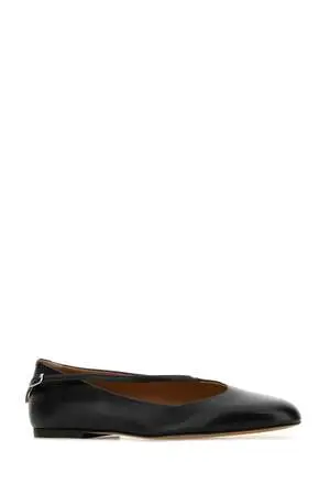JIL SANDER Leather Elyss Ballerinas