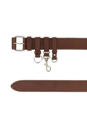Miu Miu Leather Belt - Brown