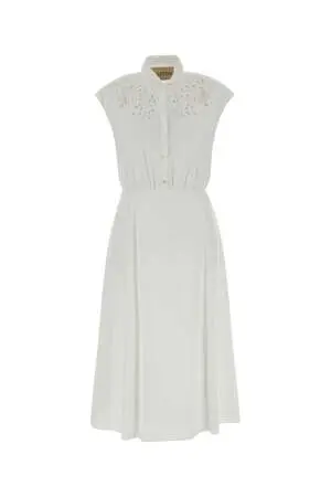 Valentino Garavani Poplin Dress - White