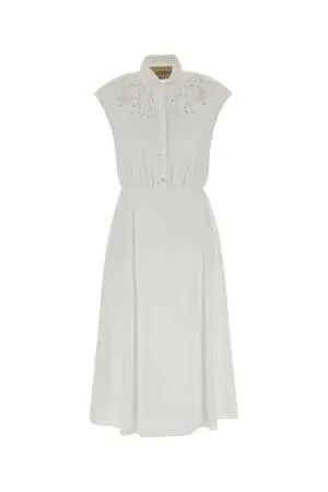 Valentino Garavani Poplin Dress - White