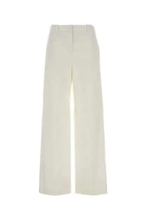 Fendi Cotton Pant - White