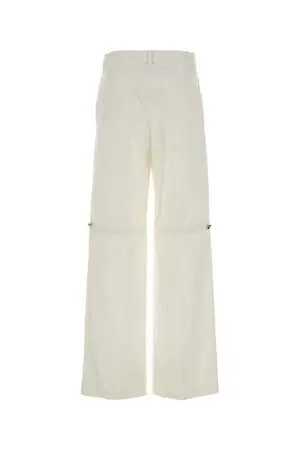 Fendi Cotton Pant - White