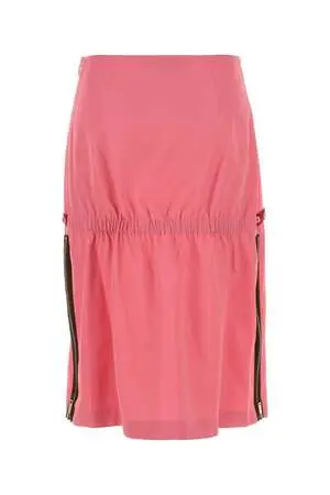 Fendi Viscose Blend Skirt - Pink