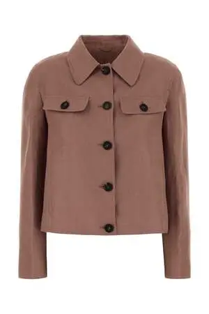 Brunello Cucinelli Antiqued Linen Jacket