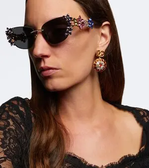 Dolce & Gabbana Embellished Sunglasses