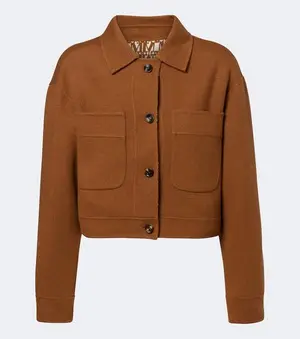 Max Mara Reversible Wool And Cashmere Jacket