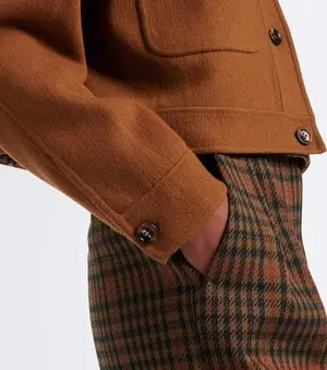 Max Mara Reversible Wool And Cashmere Jacket
