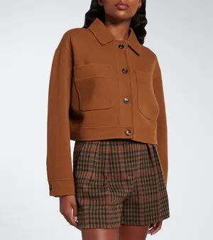 Max Mara Reversible Wool And Cashmere Jacket