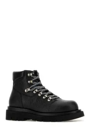Bottega Veneta Leather Shark Ankle Boots