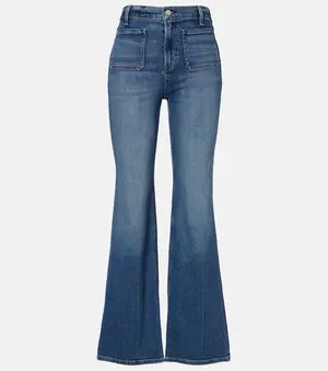 Citizens Of Humanity Kimberly Mid-rise Flared Jeans - Blue