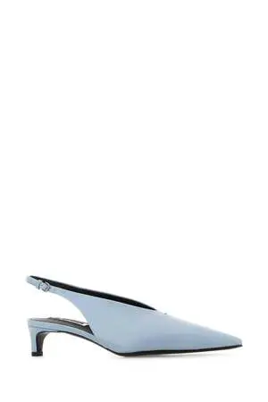 JIL SANDER Light Leather Pumps