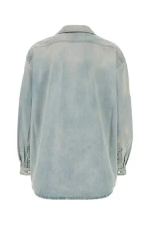 1989 STUDIO Denim Oversize Shirt - Blue