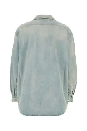 1989 STUDIO Denim Oversize Shirt - Blue
