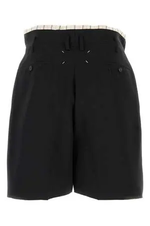 MAISON MARGIELA Wool Bermuda Shorts