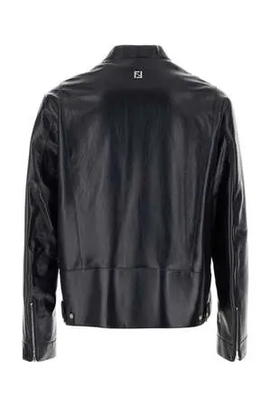 Fendi Midnight Leather Jacket