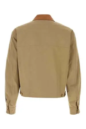 Versace Cappuccino Cotton Jacket