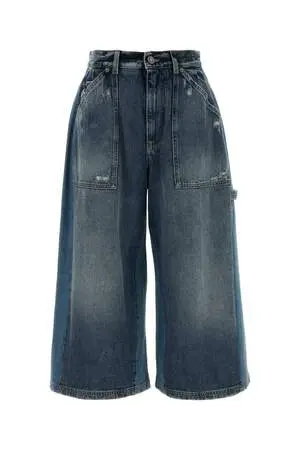 Dolce & Gabbana Denim Bermuda Shorts - Blue
