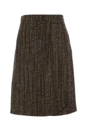Fendi Tweed Skirt