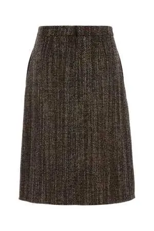 Fendi Tweed Skirt - Multicolor