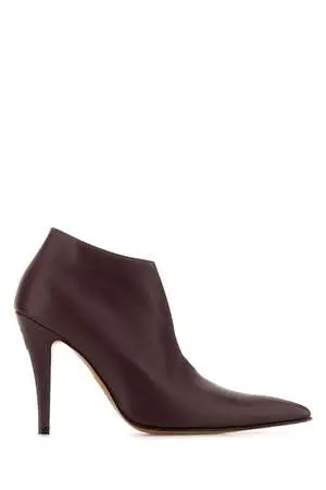 Alexander McQueen Leather Ankle Boots - Multicolor