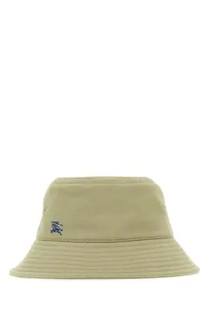 Burberry Khaki Cotton Bucket Hat - Green