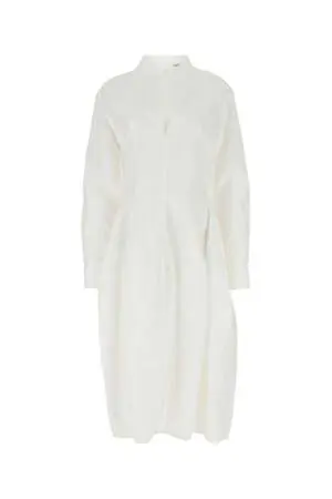Bottega Veneta Viscose Blend Dress - White