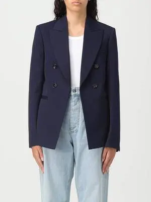 Bottega Veneta Double-breasted Wool Blazer - Blue