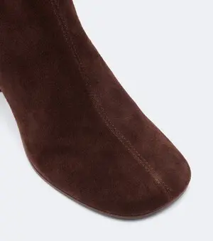 Paris Texas Alice Leather Ankle Boots - Brown