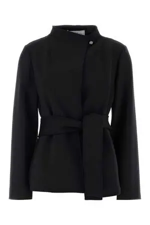 Max Mara Stretch Nylon Talamo Blazer - Black