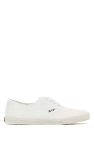 Prada Canvas Sneakers - White