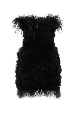 Sportmax Embroidered Polyester Avocado Mini Dress