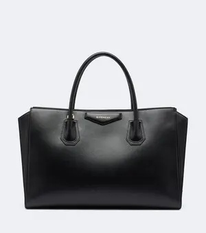 Givenchy Antigona Medium Leather Tote Bag - Brown