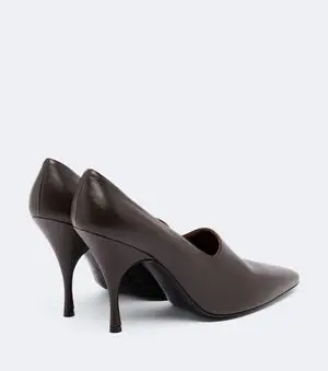 HERBERT LEVINE Call The Shots Leather Pumps