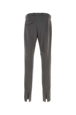 Gucci Grey Stretch Wool Pant