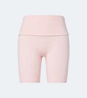 NORBA NORBA Foldover Biker Shorts Pink