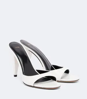 JUDE Hew Leather Mules