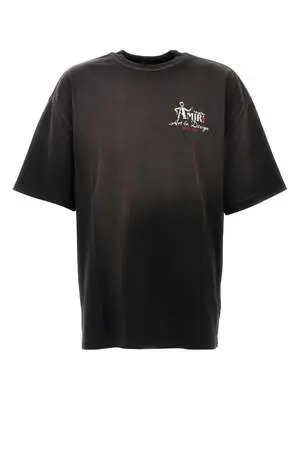 Amiri Cotton Oversize T-shirt - Black