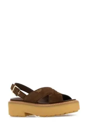 Prada Suede Sandals