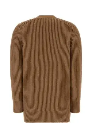FERRAGAMO Wool Cardigan - Brown