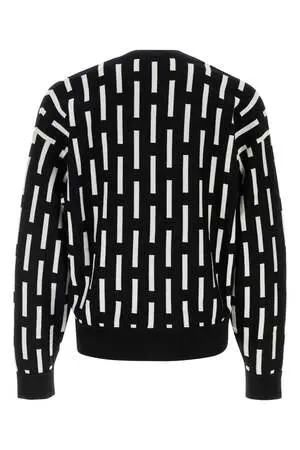 Versace Embroidered Wool Cardigan