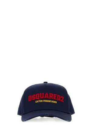 Dsquared2 DSQUARED2 Gabardine Baseball Cap Blue