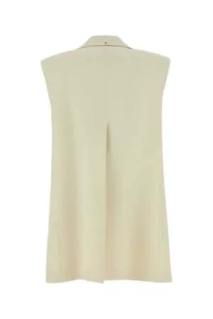 Sportmax Stretch Crepe Vest - Yellow