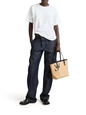 JW Anderson Anchor Small Tote Bag - Cream